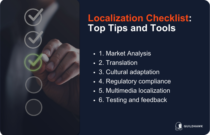 Localization checklist: Top tips and tools